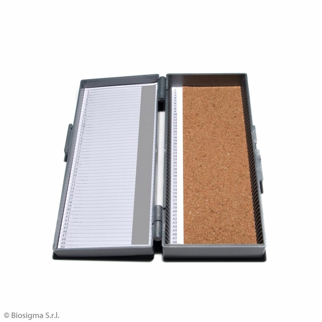 Storage microscope slides boxes - Biosigma: Biotechnology and Clinical