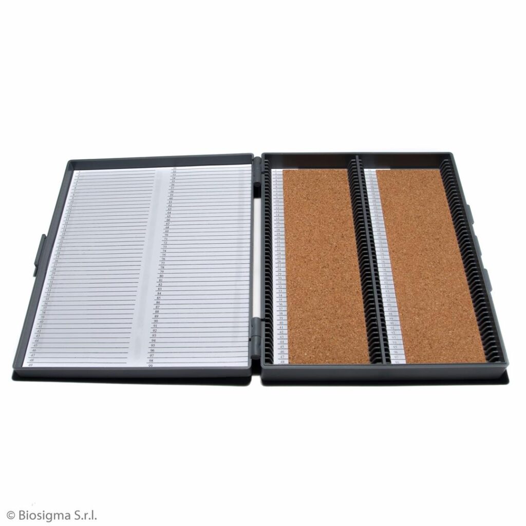 Storage microscope slides boxes - Biosigma: Biotechnology and Clinical