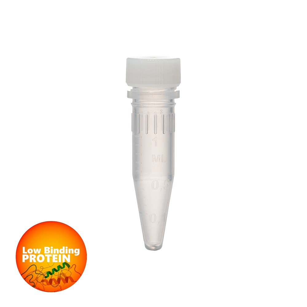 Low Binding Microcentrifuge Tubes Screw Cap CLEARLine® - Biosigma ...