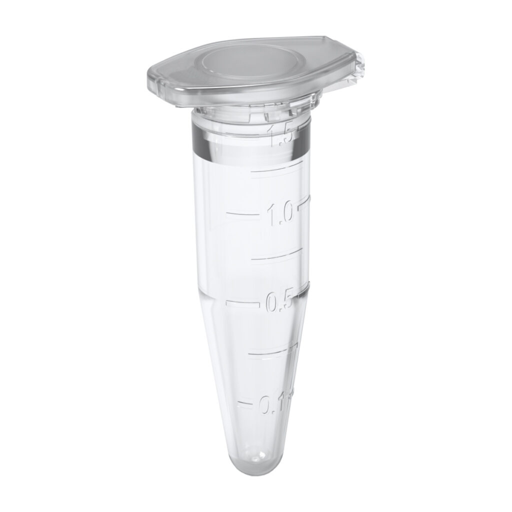 Plastic Vials Microcentrifuge Tubes 2ml Snap Lock Lid Sterile Conical ...